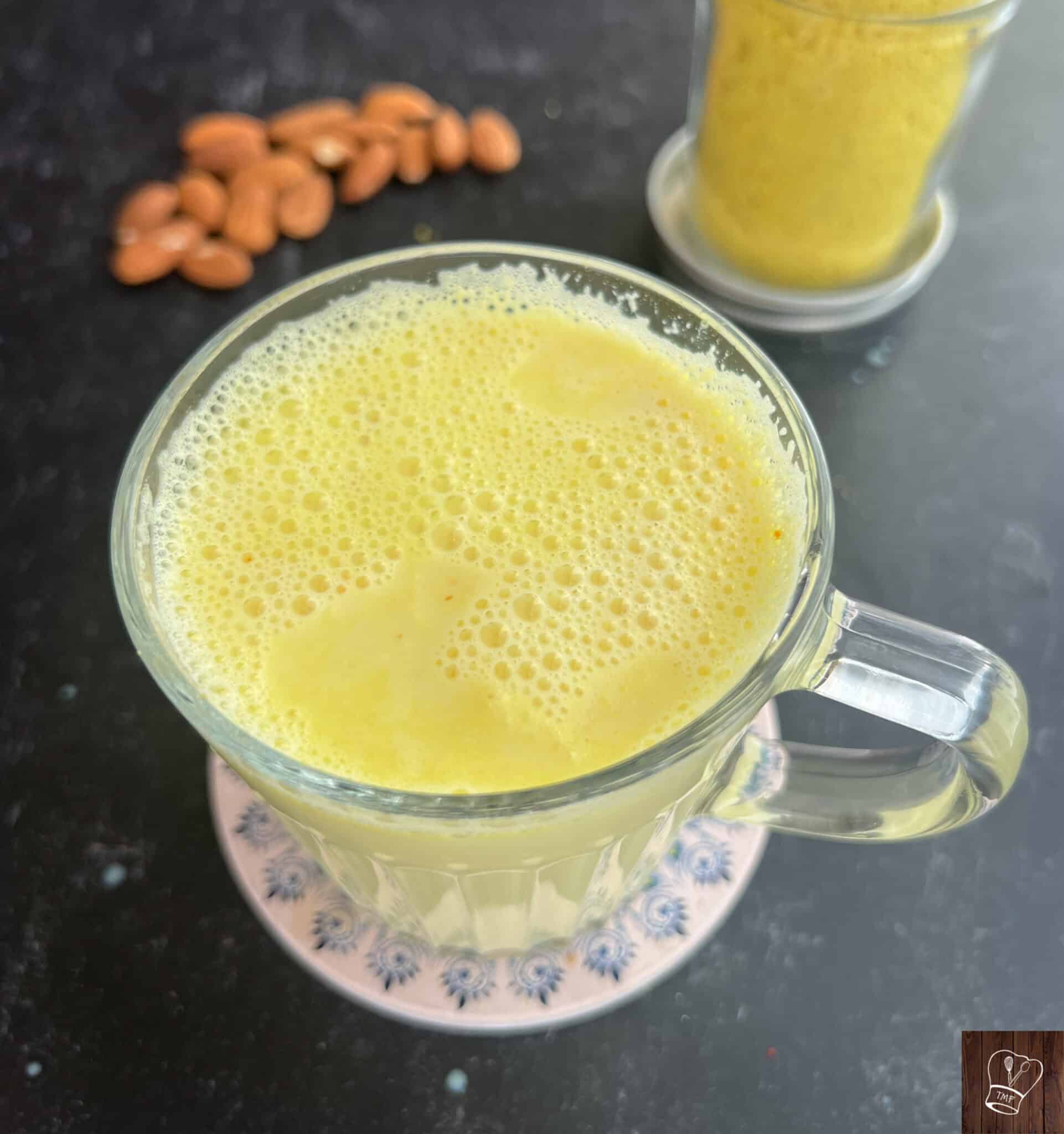 Badam milk powder | homemade badam milk premix - Traditionally Modern Food