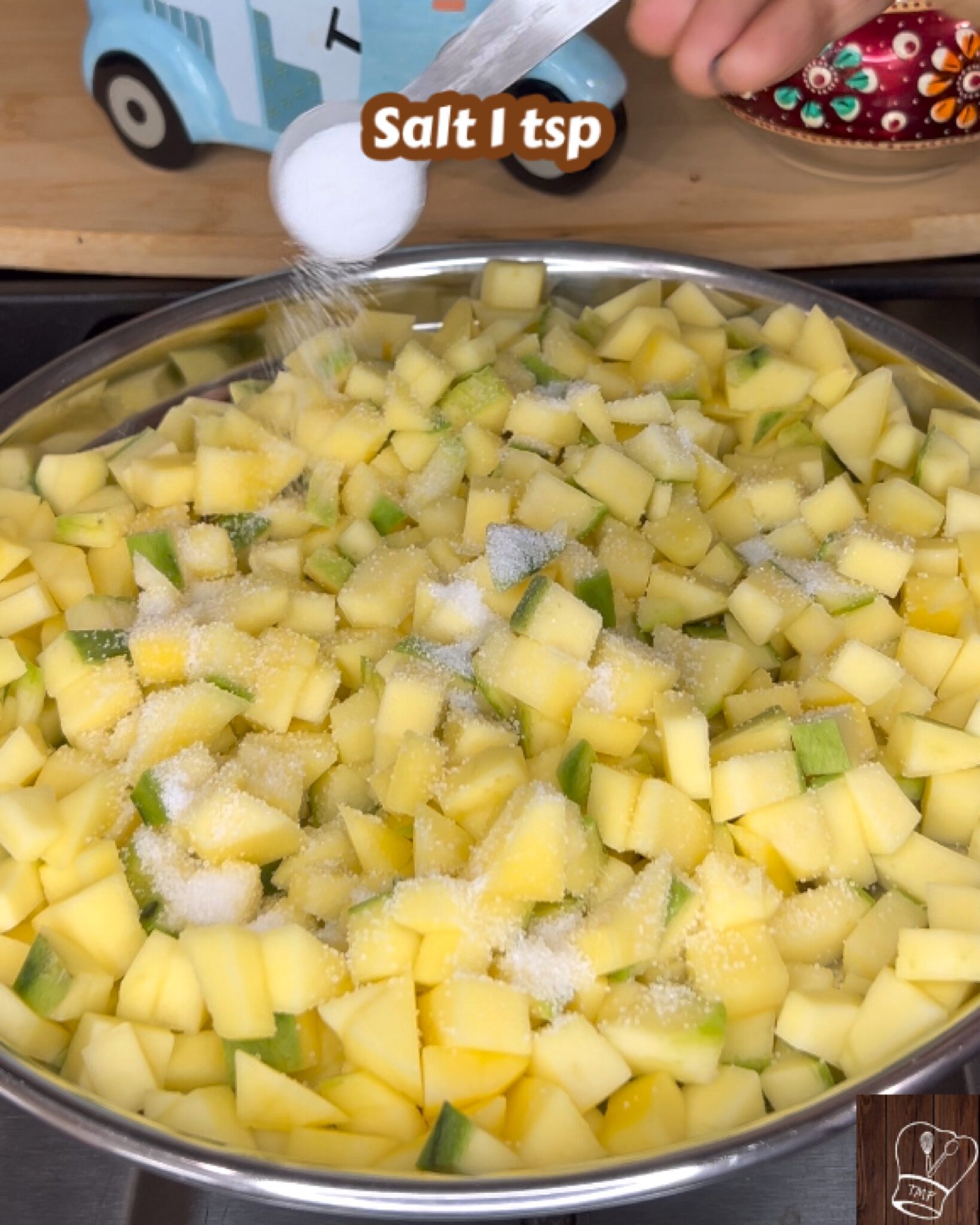 Kerala style Mango pickle | pacha mango Achar - Traditionally Modern Food