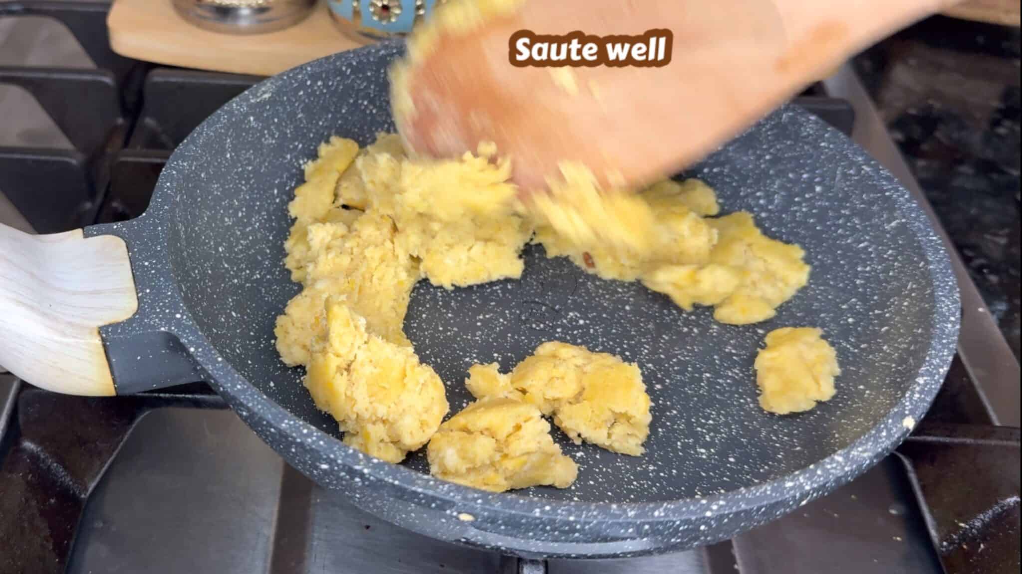 no oil no deep fry motichoor ladoo - Traditionally Modern Food