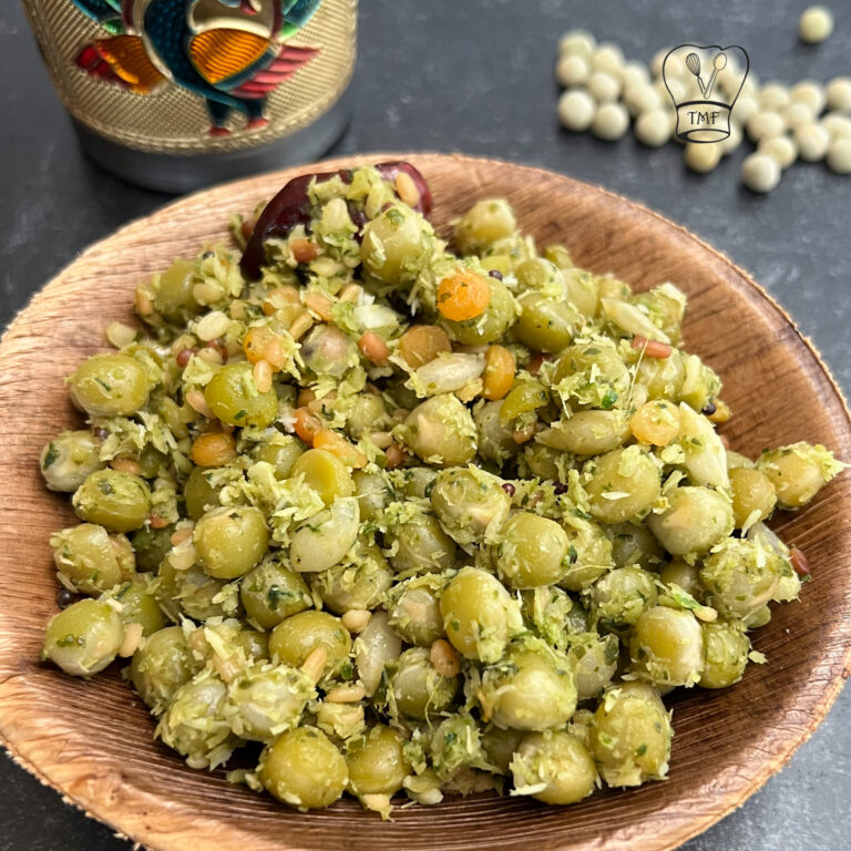 Pachai Pattani Sundal | green peas Sundal - Traditionally Modern Food