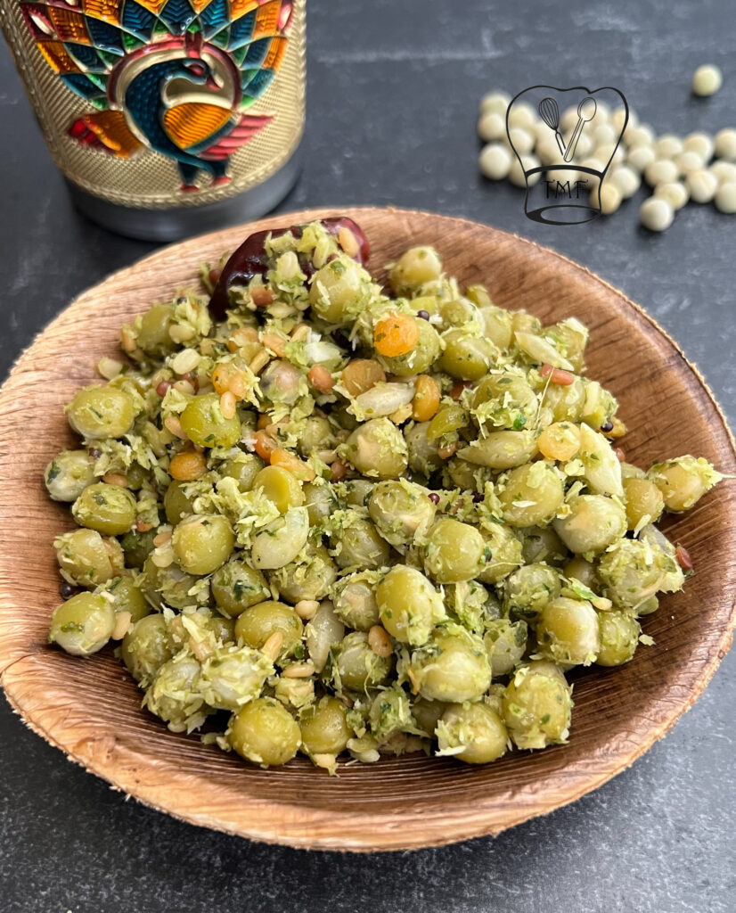 Pachai Pattani Sundal | green peas Sundal - Traditionally Modern Food