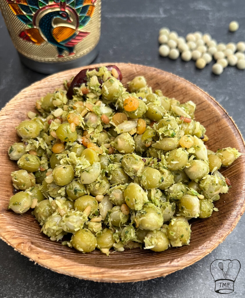 Pachai Pattani Sundal | green peas Sundal - Traditionally Modern Food