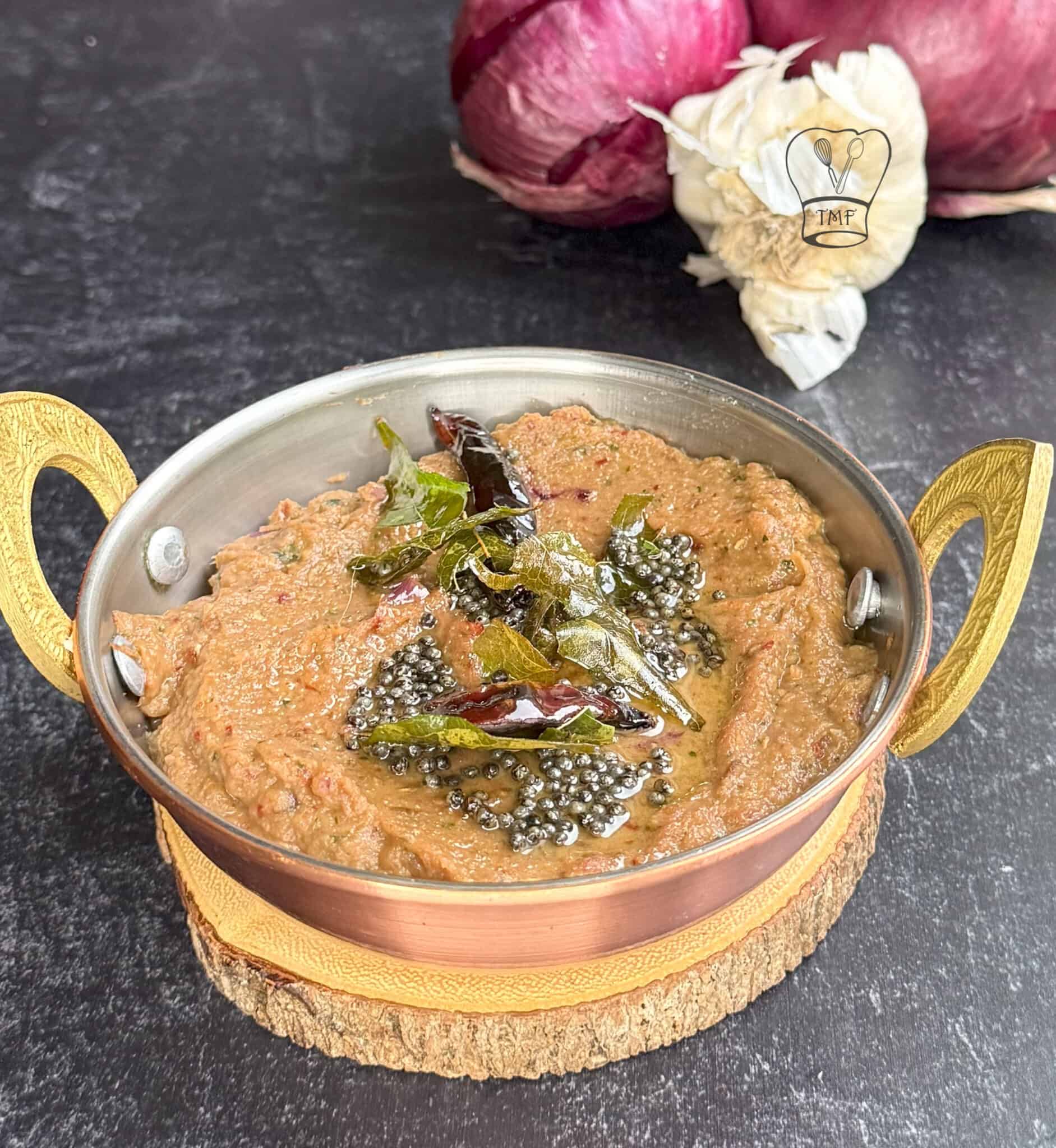 Andhra Ulli Kaaram chutney - Traditionally Modern Food