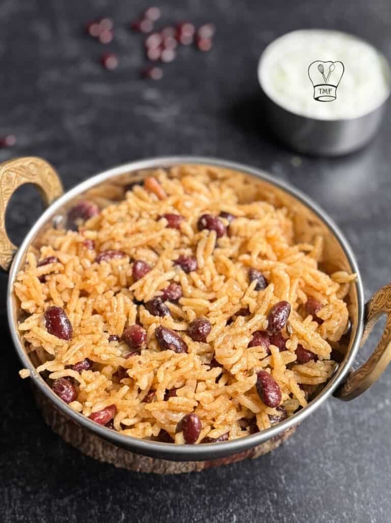 Rajma pulao | Rajma biryani | Kidney beans pulao - Traditionally Modern ...