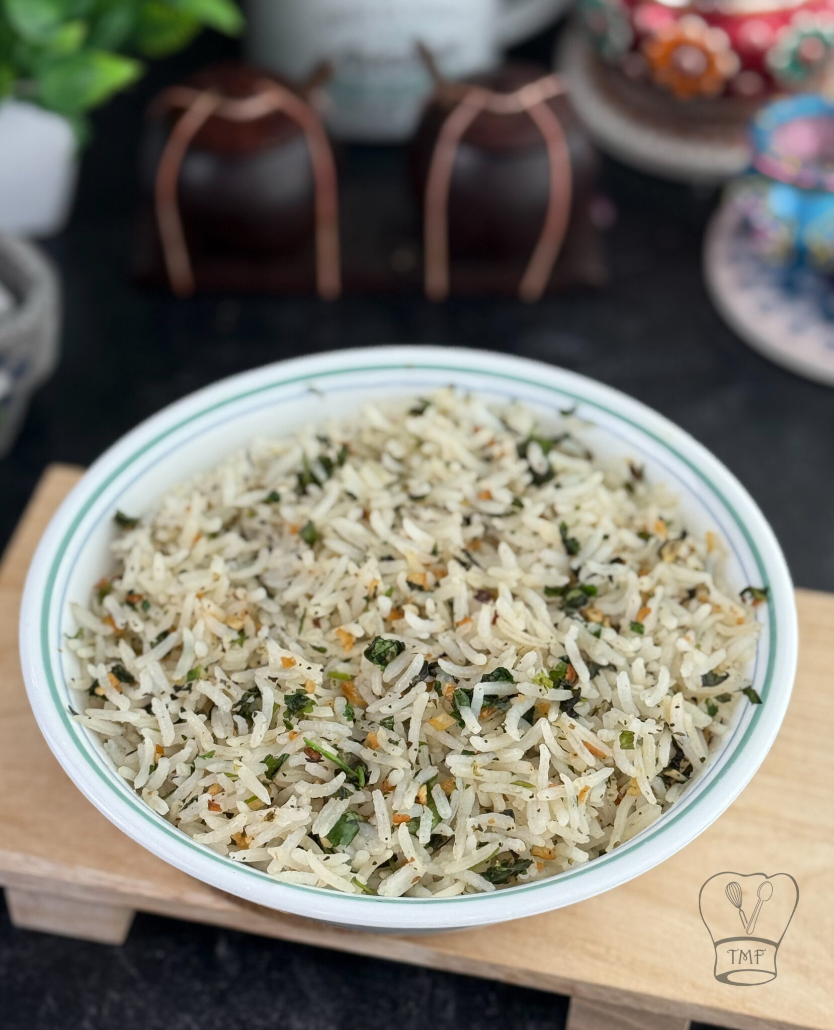 Herb Rice | Buttered Herb Rice - Traditionally Modern Food