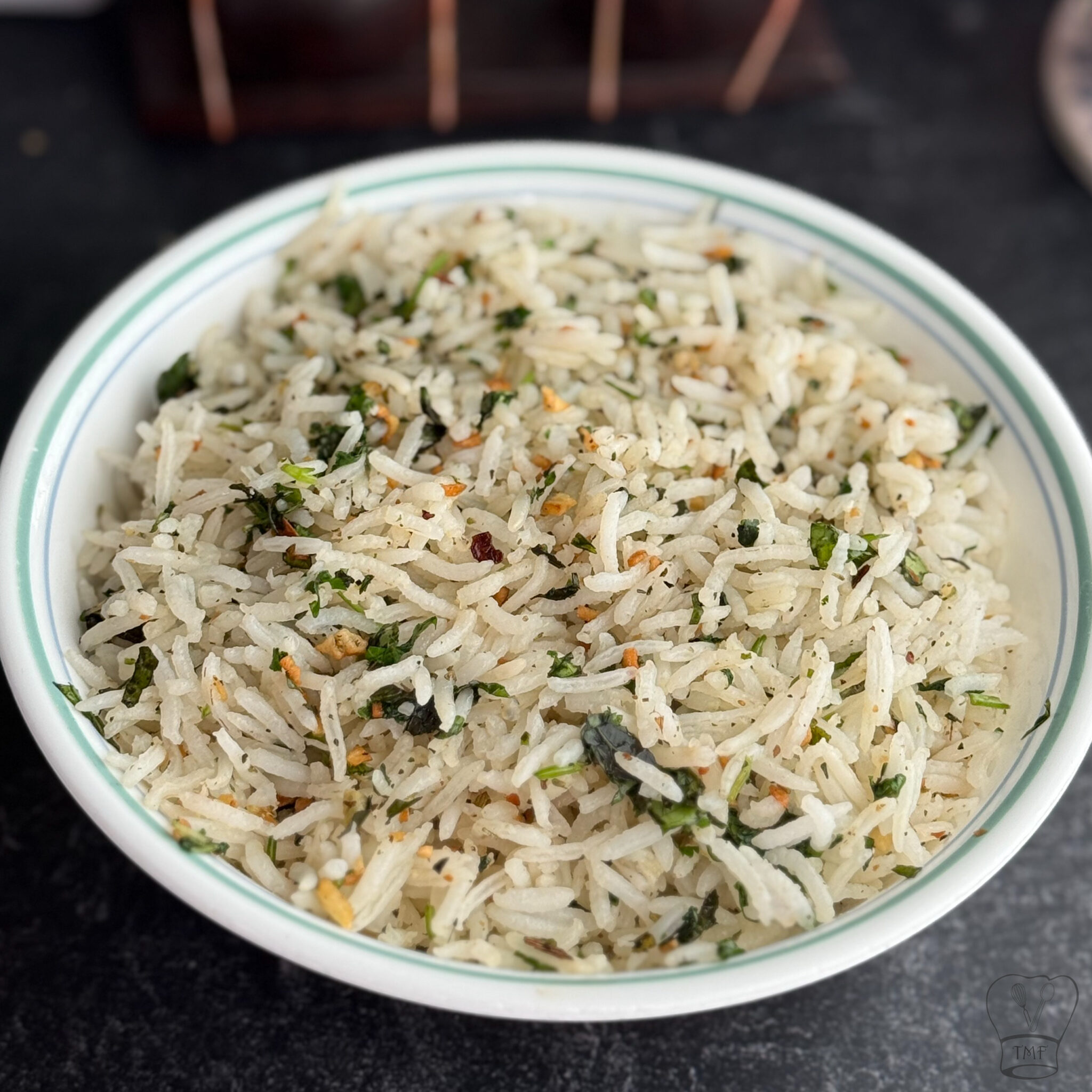 Herb Rice | Buttered Herb Rice - Traditionally Modern Food