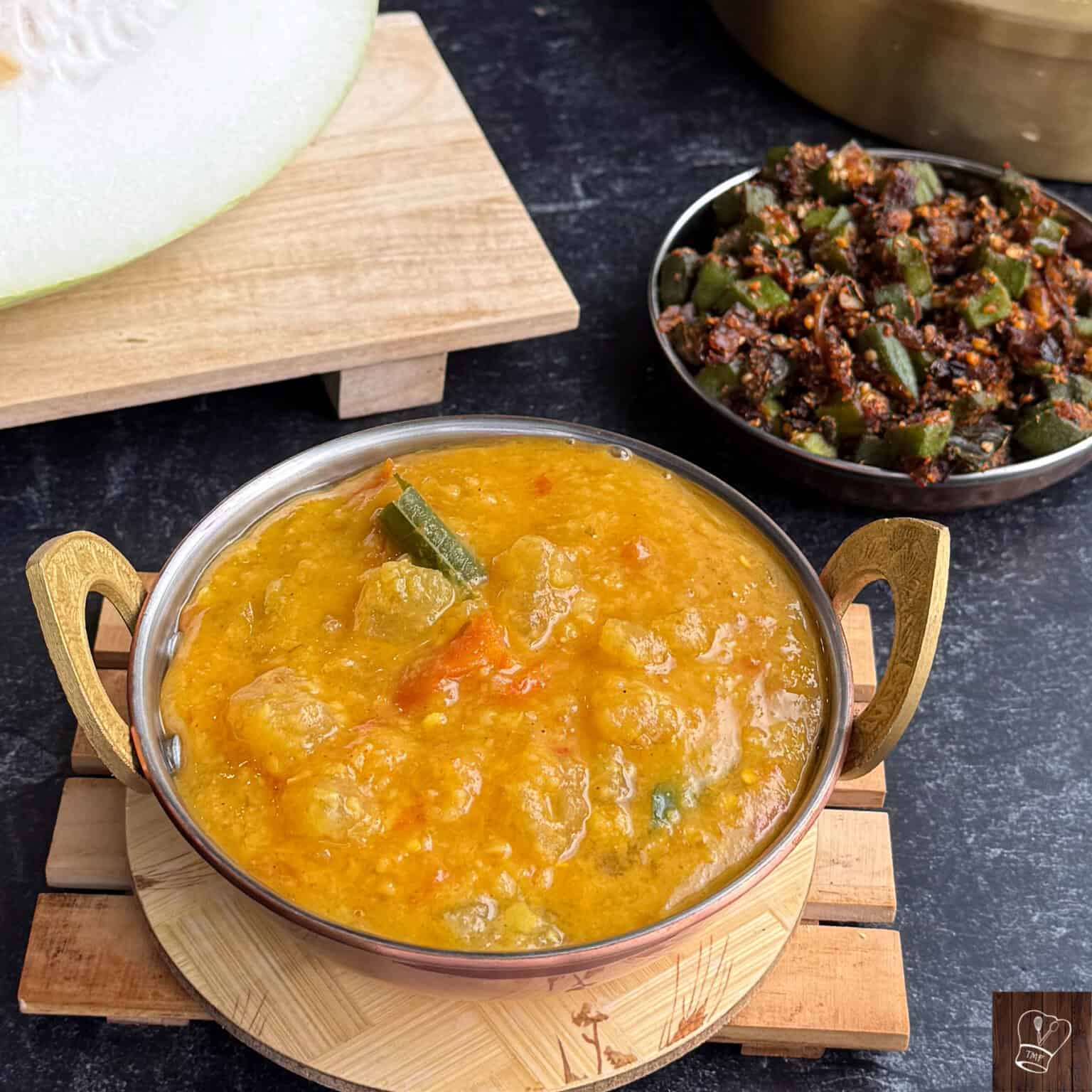 Parangikai poriyal | yellow Pumkin Curry - Traditionally Modern Food
