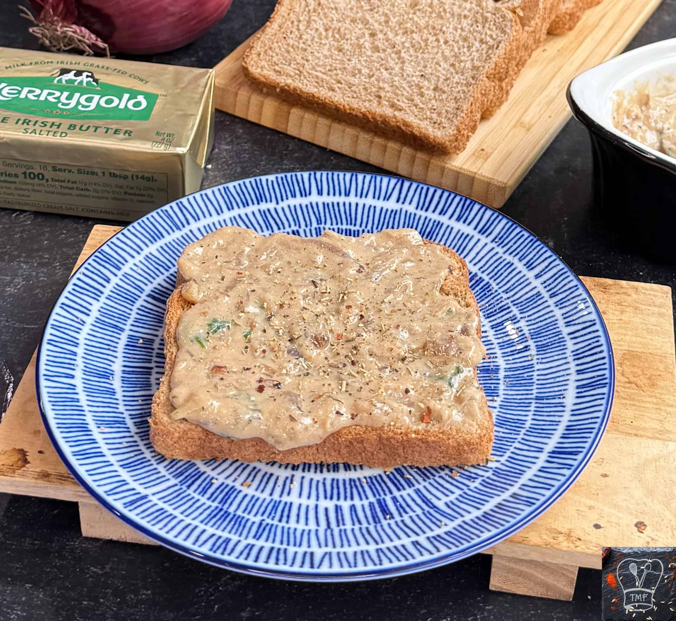 Caramelized Onion Toast - Traditionally Modern Food